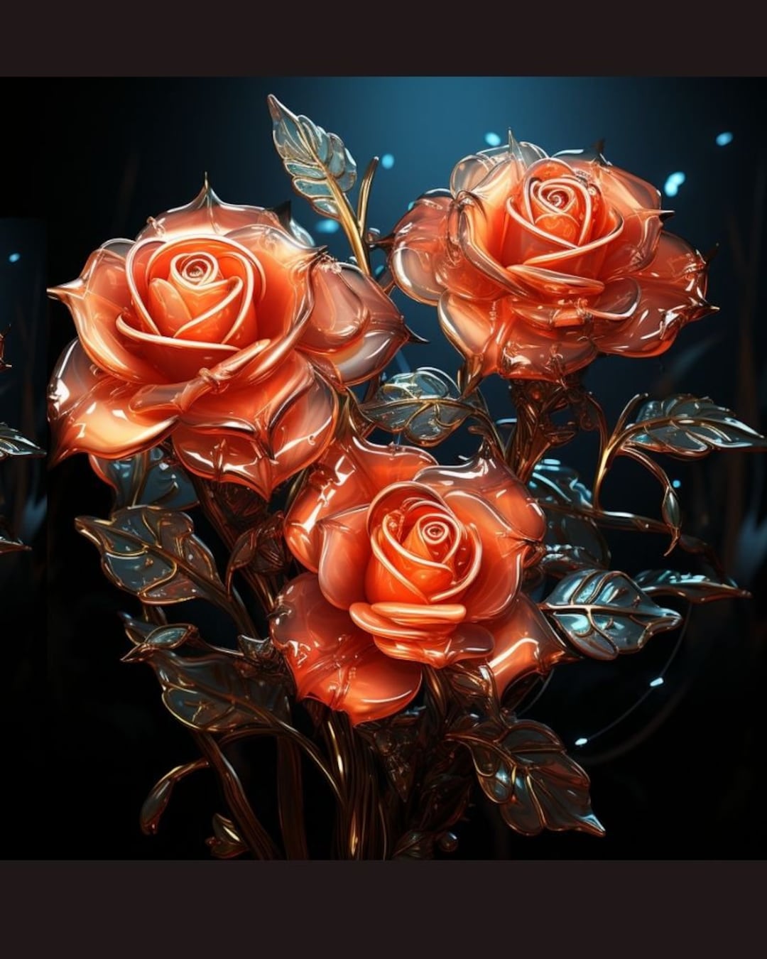 Digital Art Abstract Art Digital Ai Art Digital Ai Art Print Wall