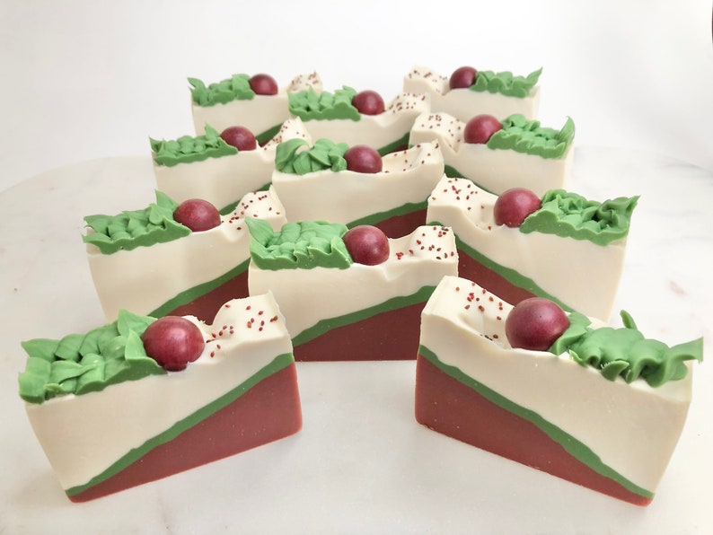 Cranberry Cocktail Homemade Soap Bar Handmade Spa T Artisan Party