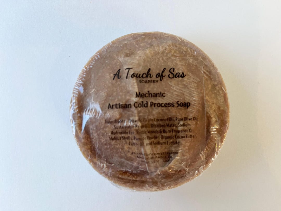 Mechanic Handmade Soap Bar, Homemade, Artisan, Handcrafted, Cold ...