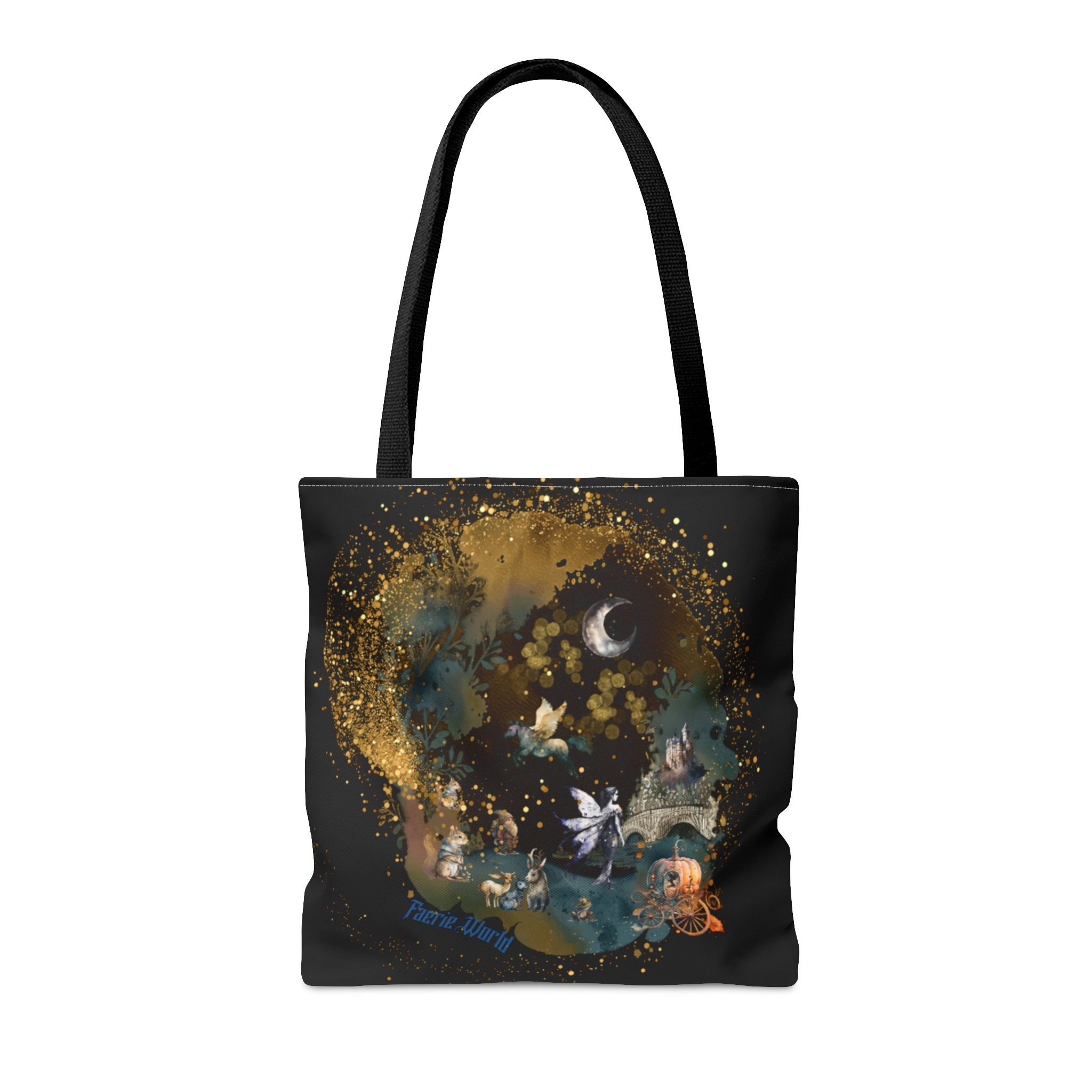 Whimsigoth Magical Faerie World Tote Bag, Fairycore Shoulder Bag, Fairy ...