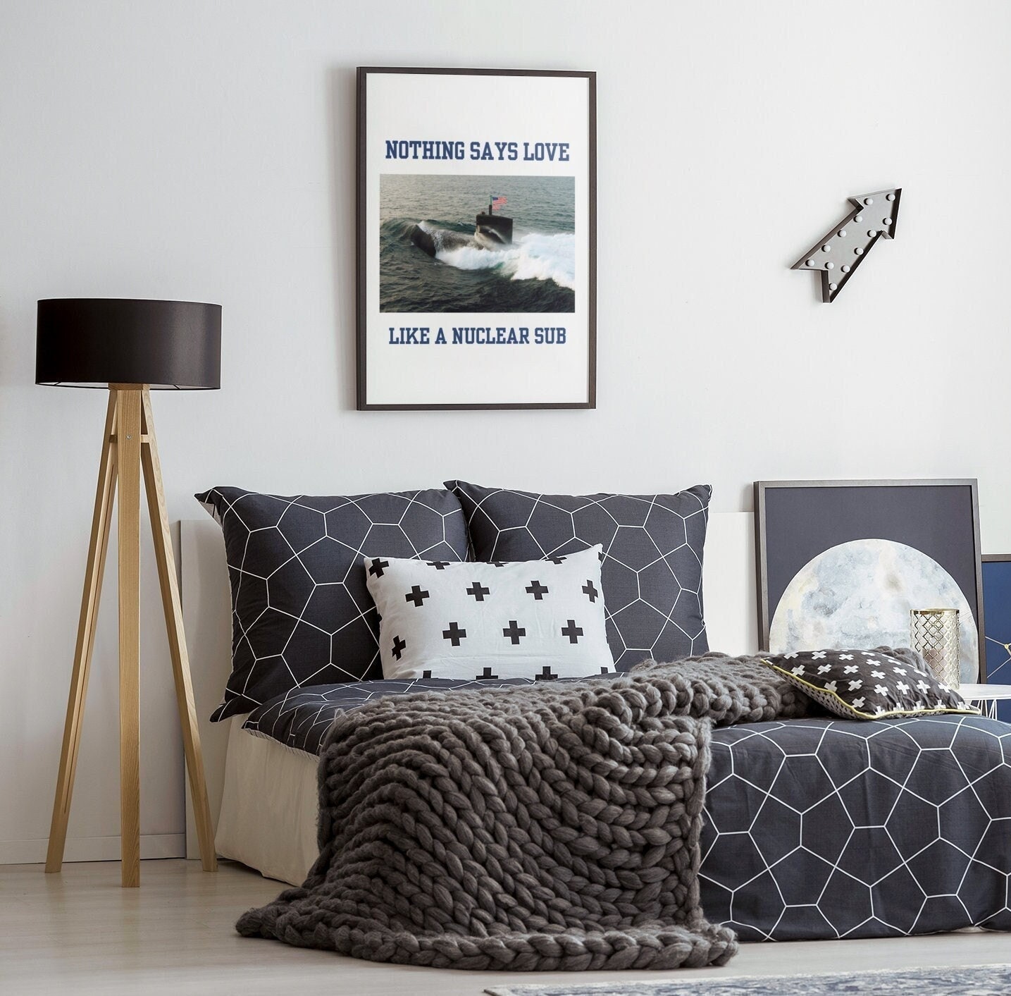 Submarine Wall Art, Funny Navy Submarine Print, Nuclear Submarine ...