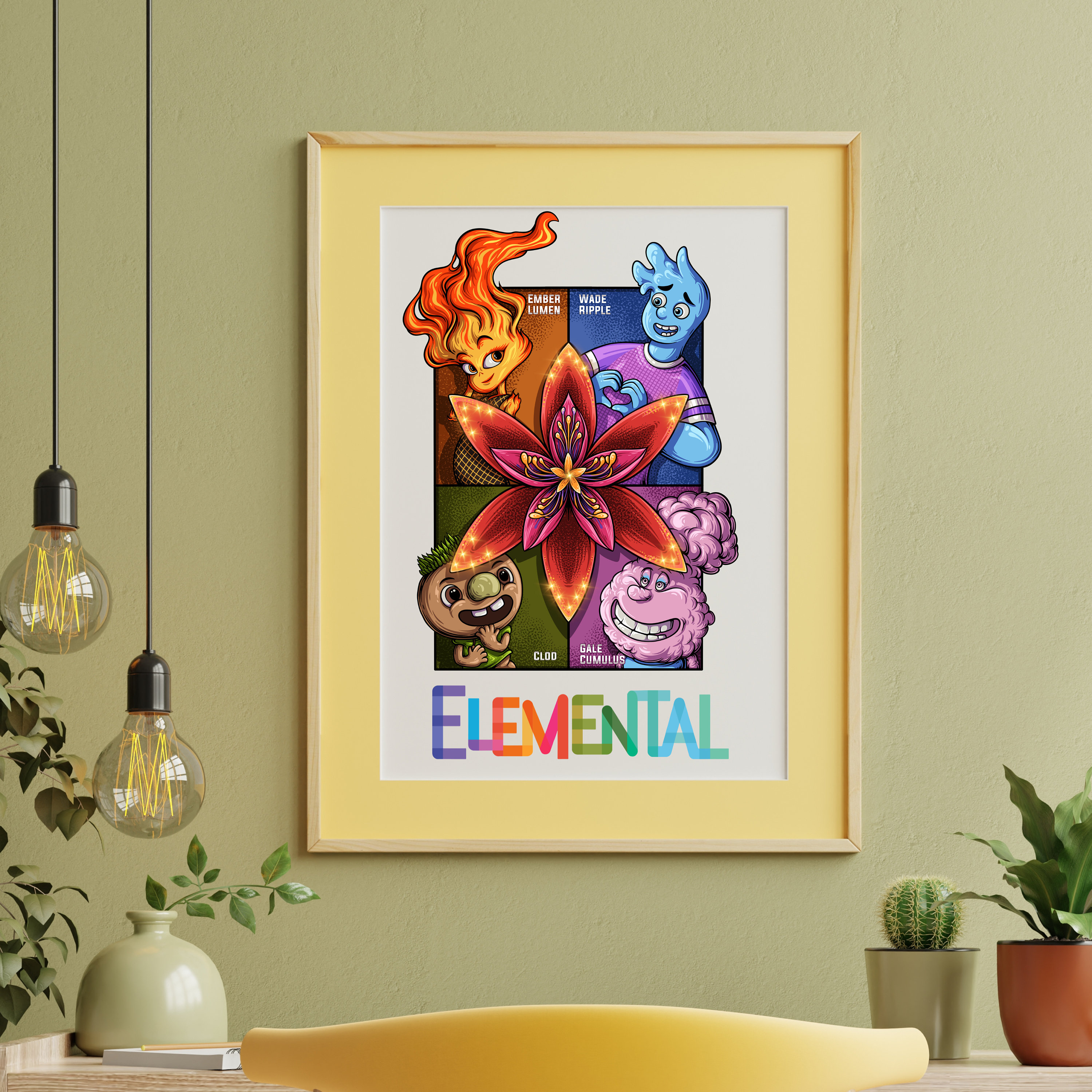 Vivisteria Flower, Elemental Pixar, Png and Svg, Cricut Files ...