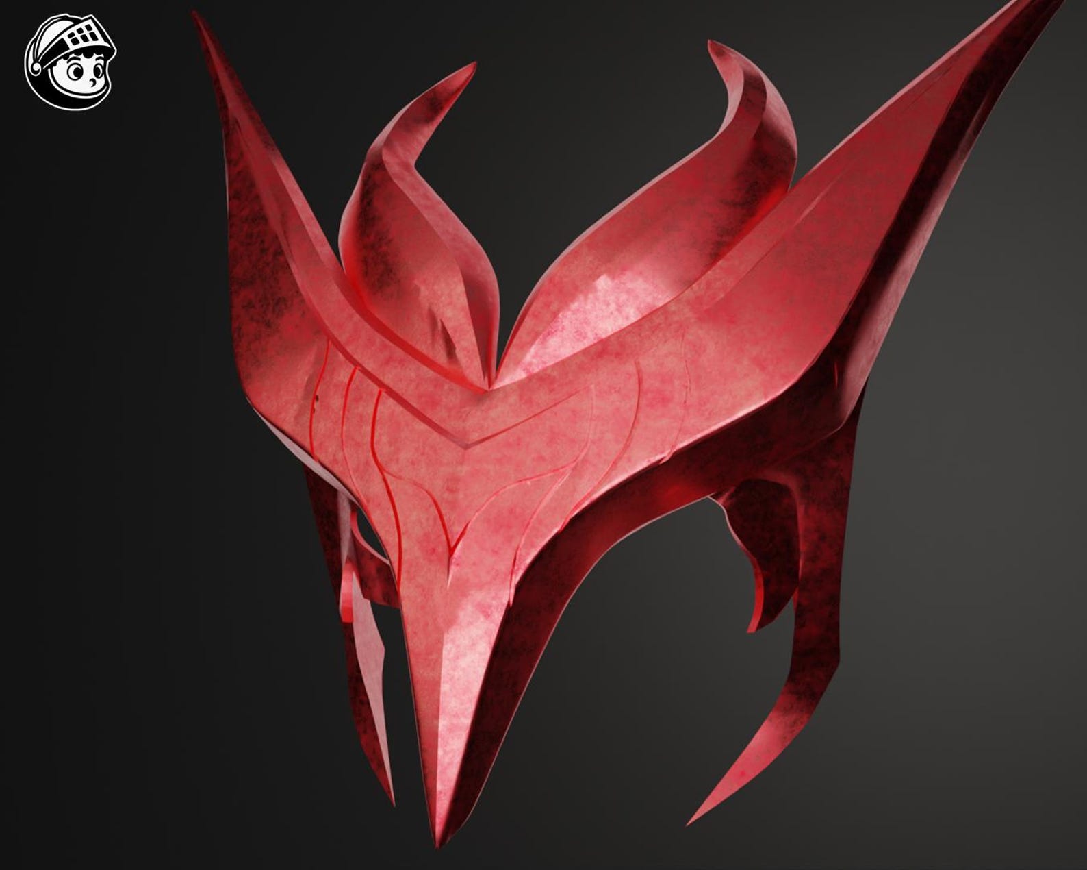 League of Legends - Yone Mask 3D STL Print File - Etsy