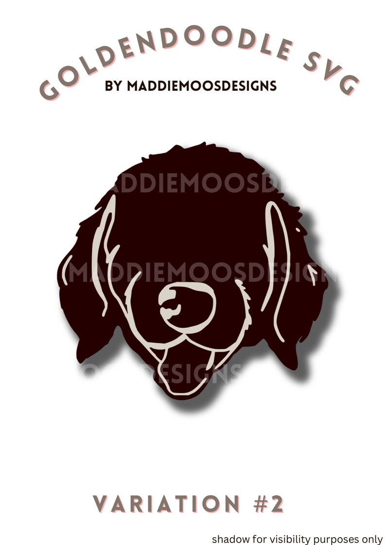 Goldendoodle SVG Bundlegoldendoodle Silhouettedog Mom Giftgoldendoodle ...