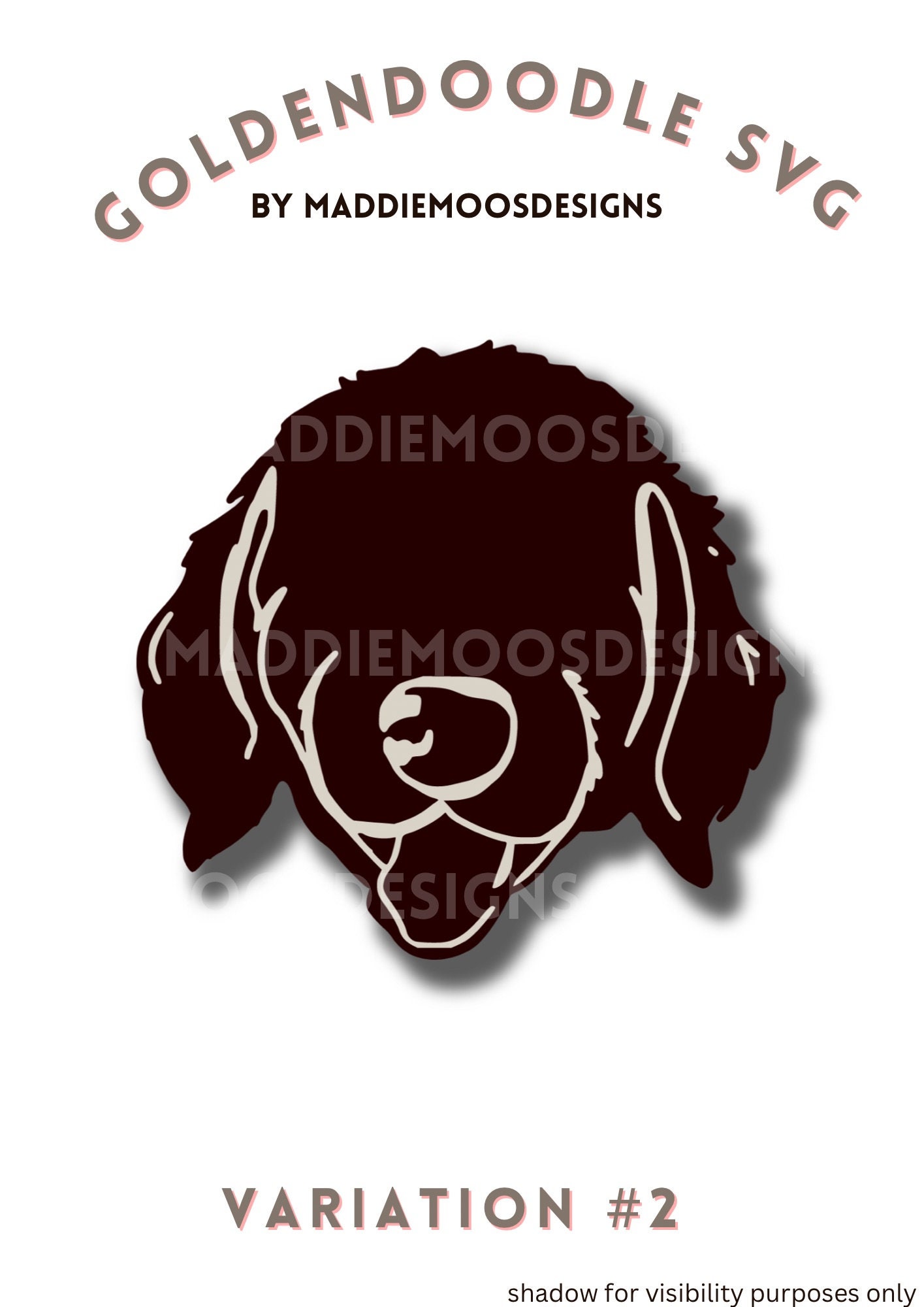 Goldendoodle SVG Bundlegoldendoodle Silhouettedog Mom - Etsy