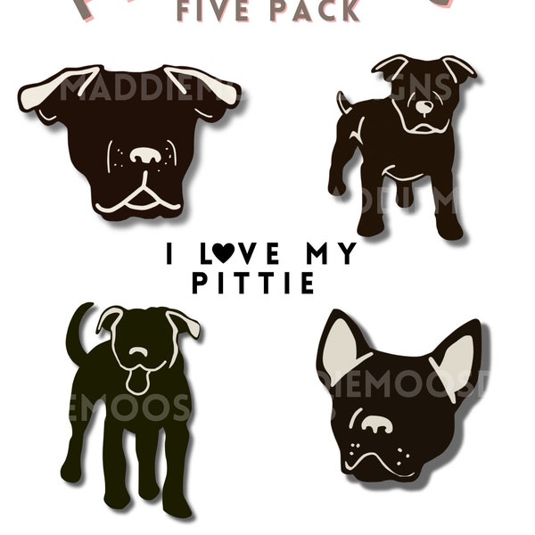 Pit Bull Svg - Etsy