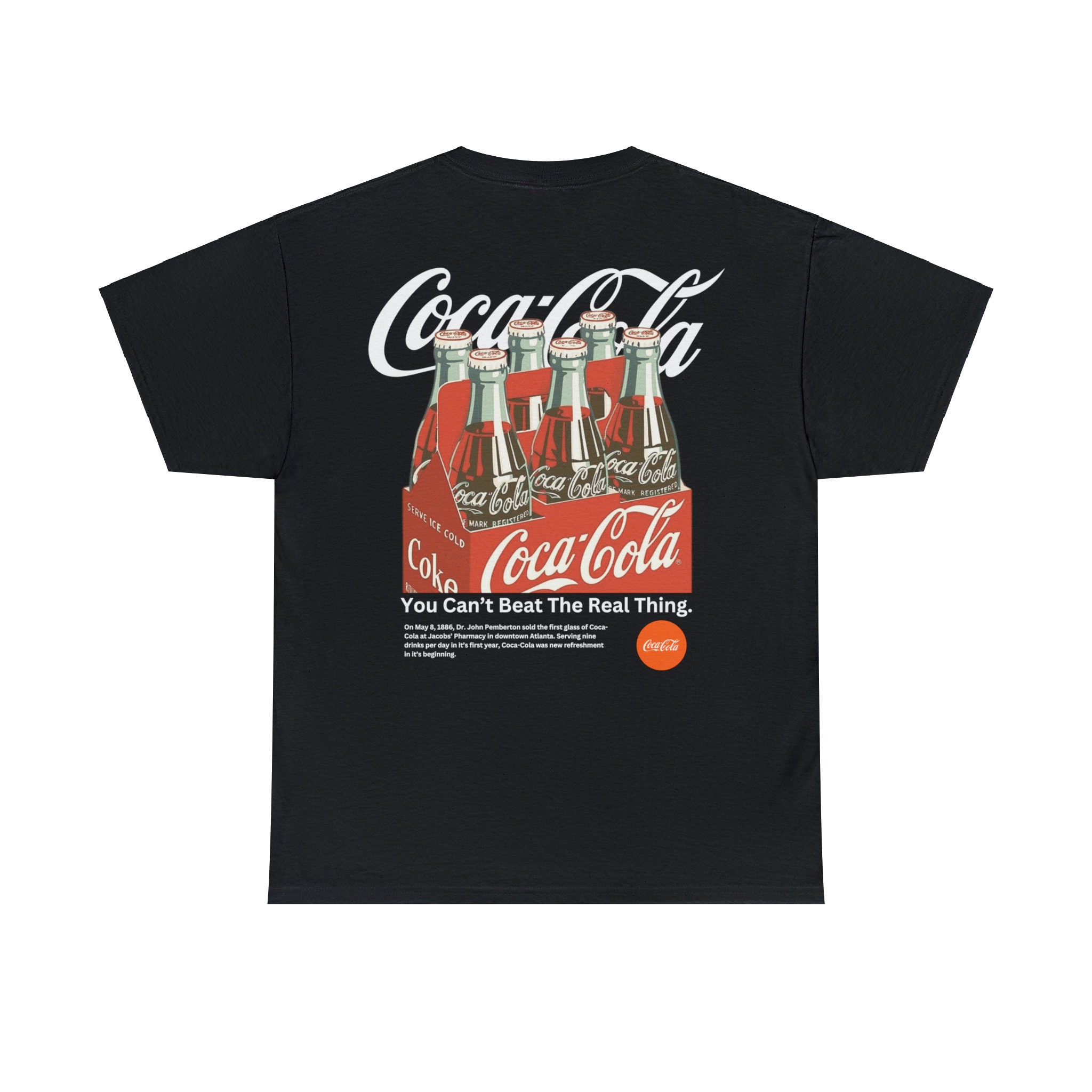 Vintage Coca-cola Logo Retro Soda Bottles Glass - Etsy