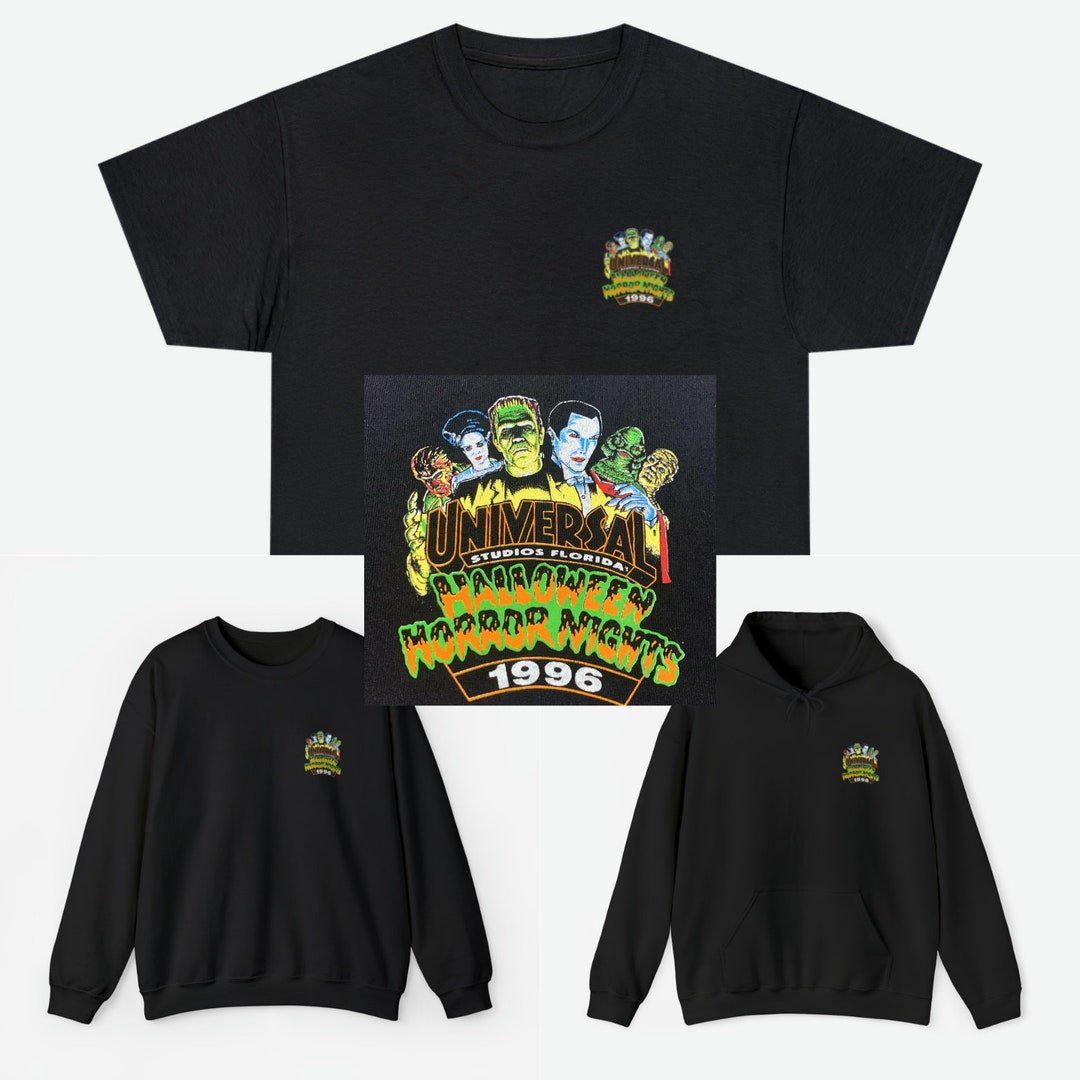 Universal Studios Halloween Horror Nights Vintage T-shirt 1996 Souvenir ...