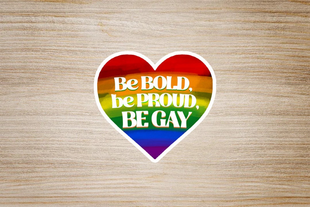 LGBTQ Pride Die-cut Sticker, Laptop Sticker, Vinyl Sticker, Planner ...