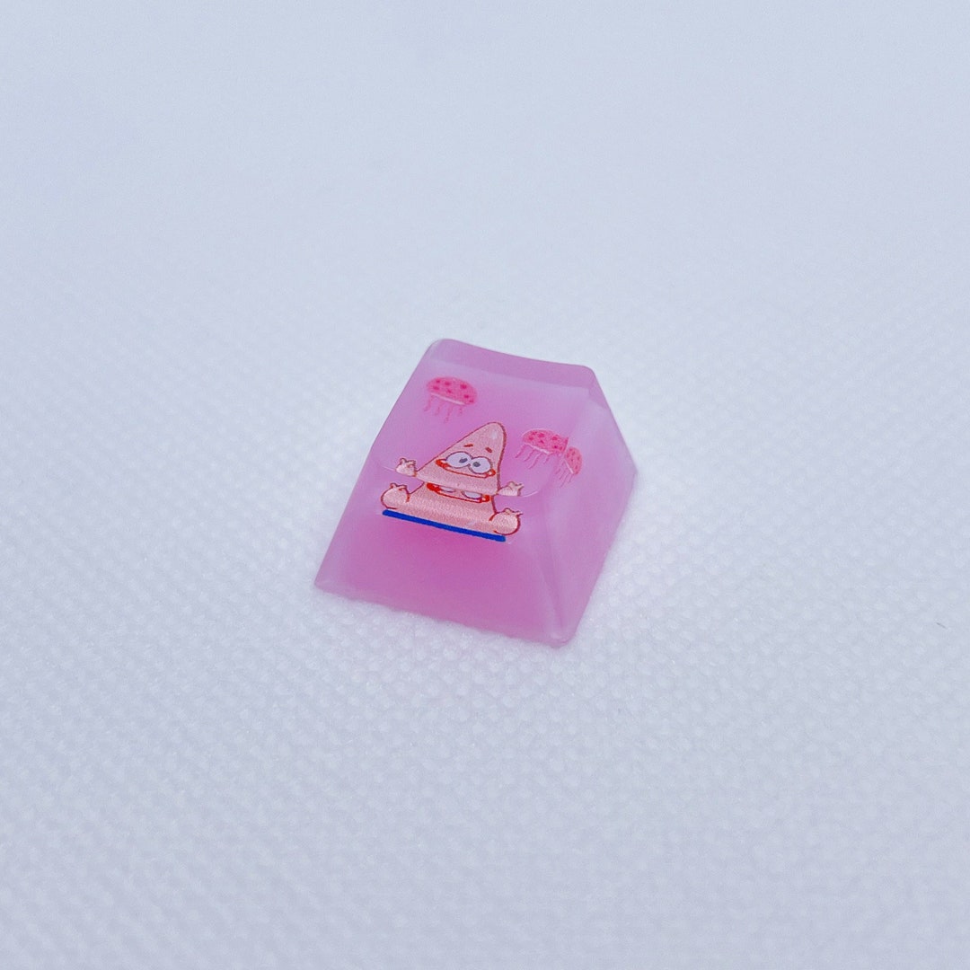 Bob Esponja Patrick Artisan Keycap Cute Patrick hecho a mano resina ...