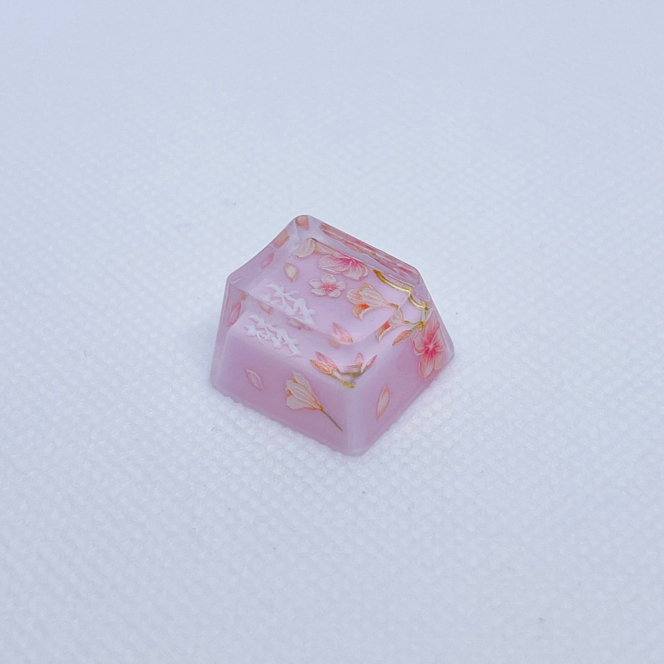 Artisan Keycap Cherry Blossom Beautiful Floral Handmade Resin Keycap ...
