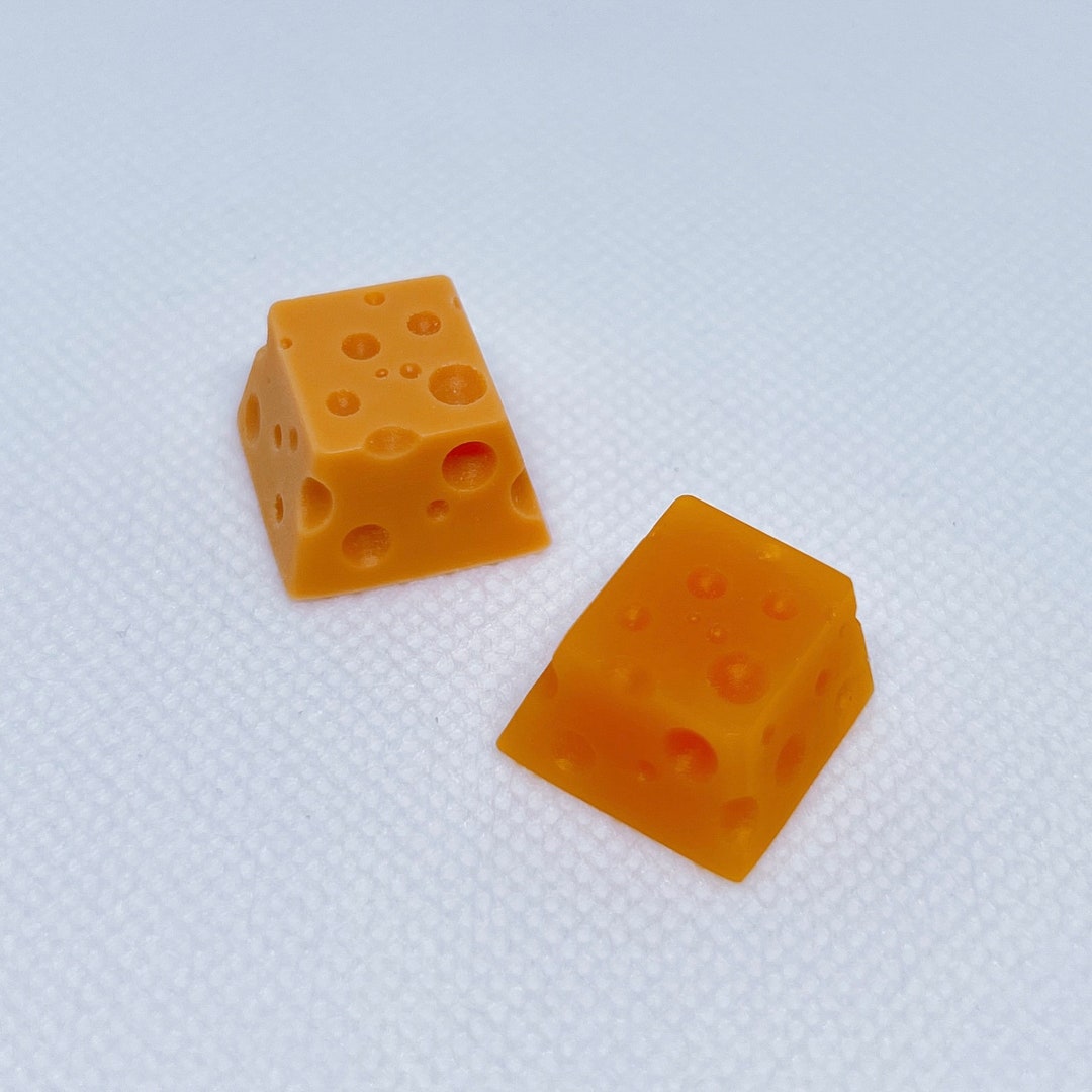 Artisan Keycap Cheese Resin Keycap Handmade for Mechanical Keyboard ...