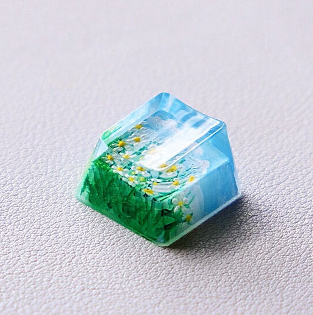 Artisan Keycap Oil Painting Spring Flower Summer Floral - Etsy