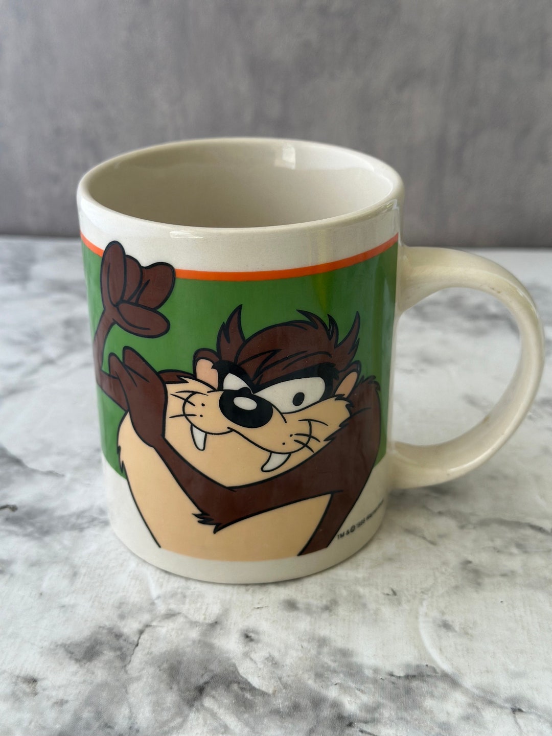 Looney Tunes Taz Tasmanian Devil Coffee Mug Cup by Gibson 1999 - Etsy