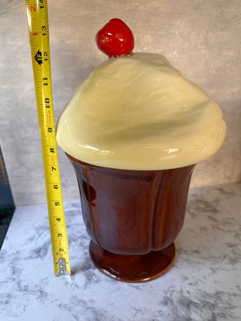 COOKIE JAR Root Beer/ice Cream Float Sundae - Etsy