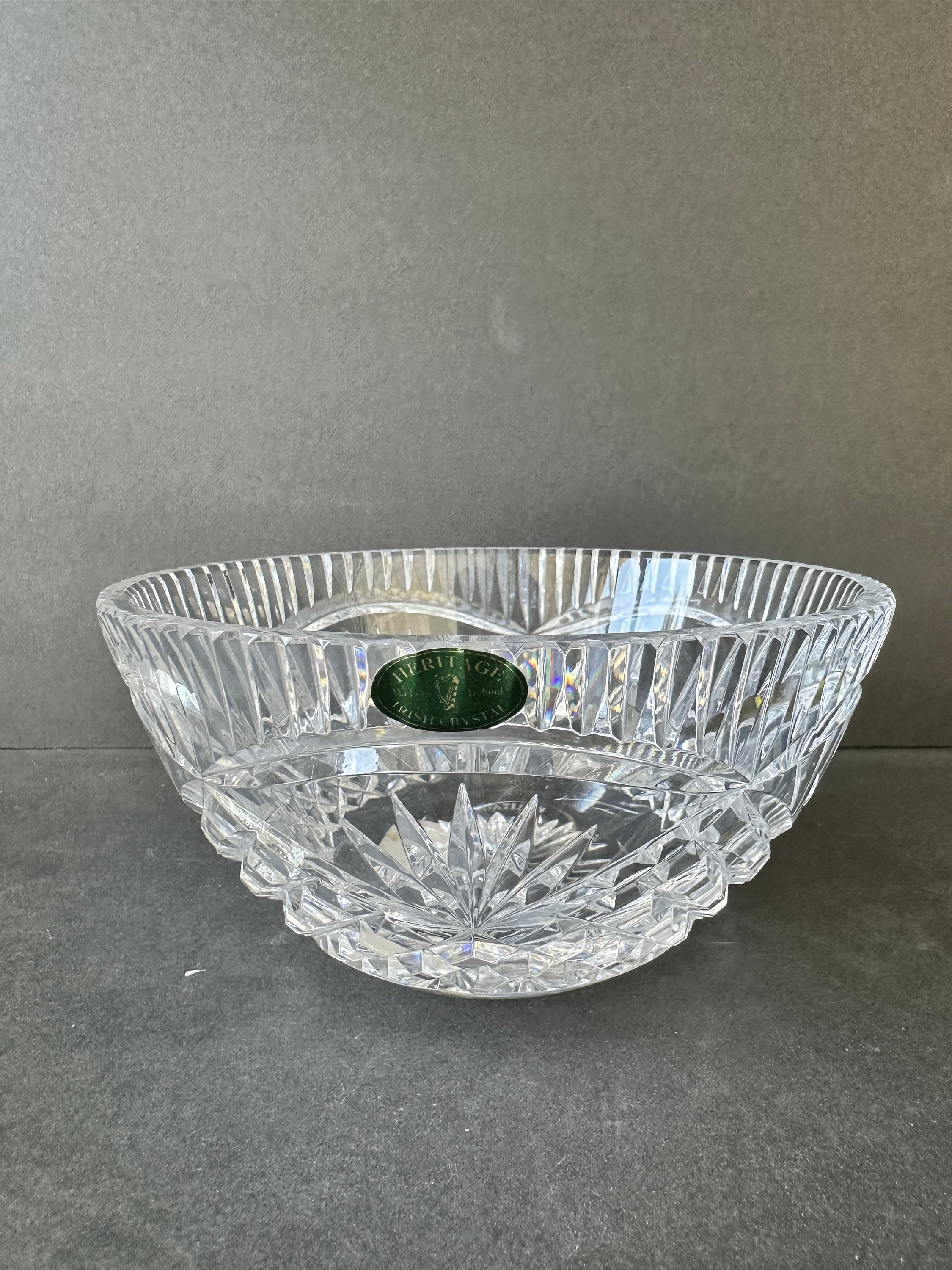 Heritage Irish Crystal 5.5 Inch Bowl, Made in Ireland - Etsy