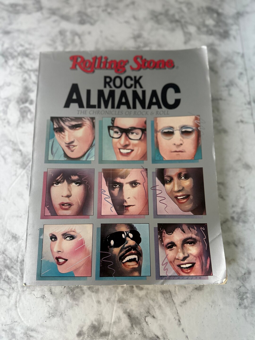 1983 Rolling Stone Rock Almanac Magazine Book the Chronicles of Rock ...