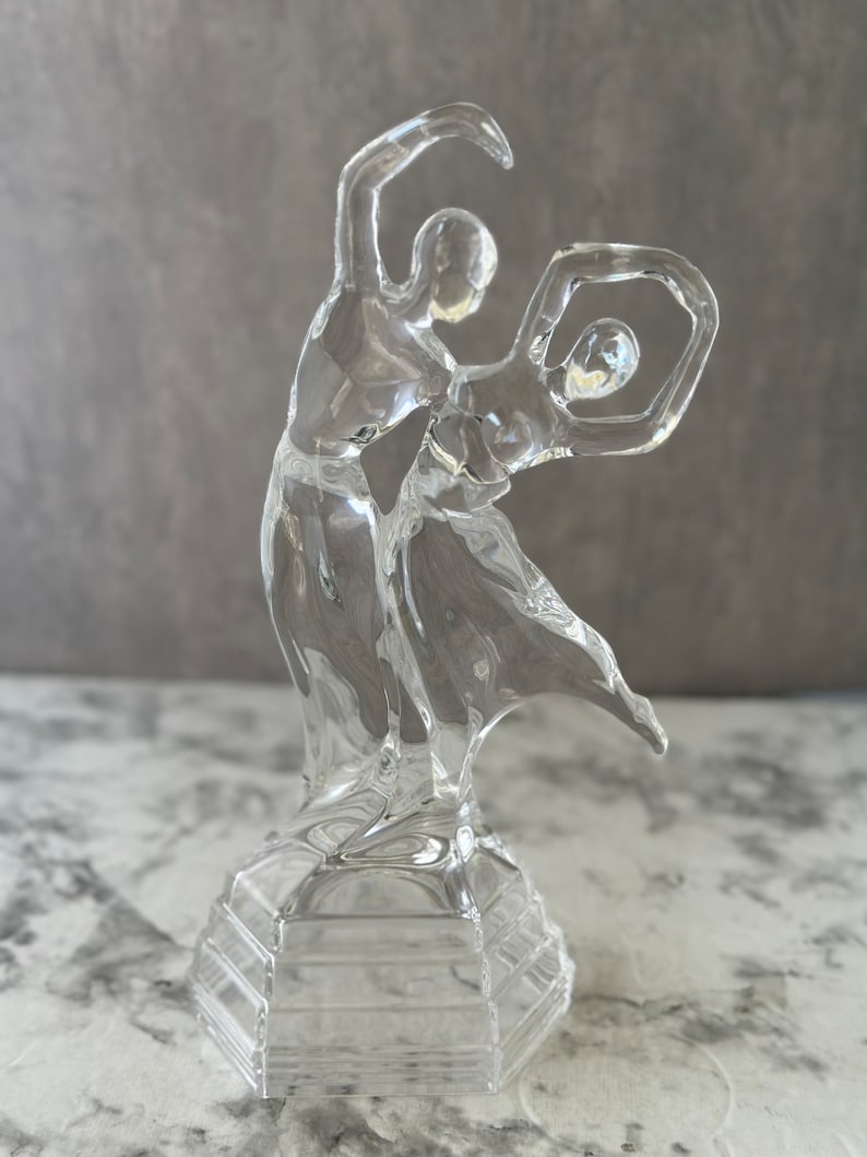 Vintage 11" Ballet Dancers RCR Royal Crystal Rock Made in Italy - Etsy