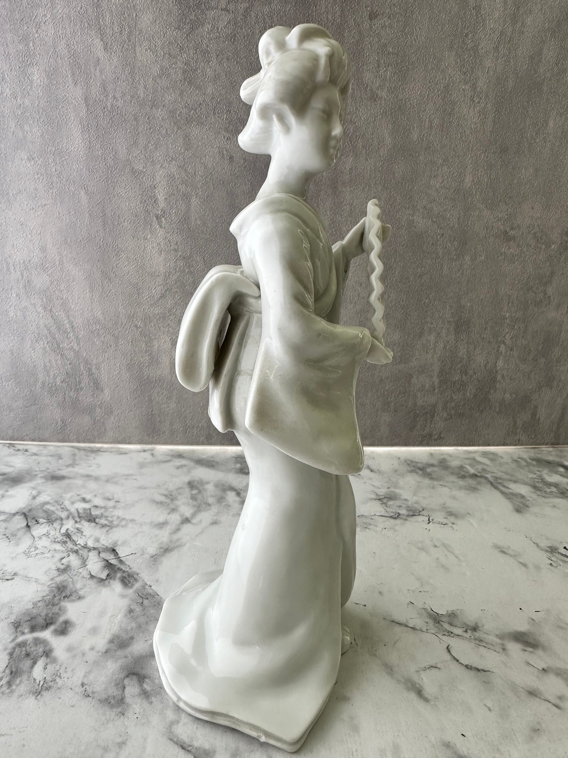 Vintage Fitz & Floyd Dancing Geisha Girl Porcelain - Etsy