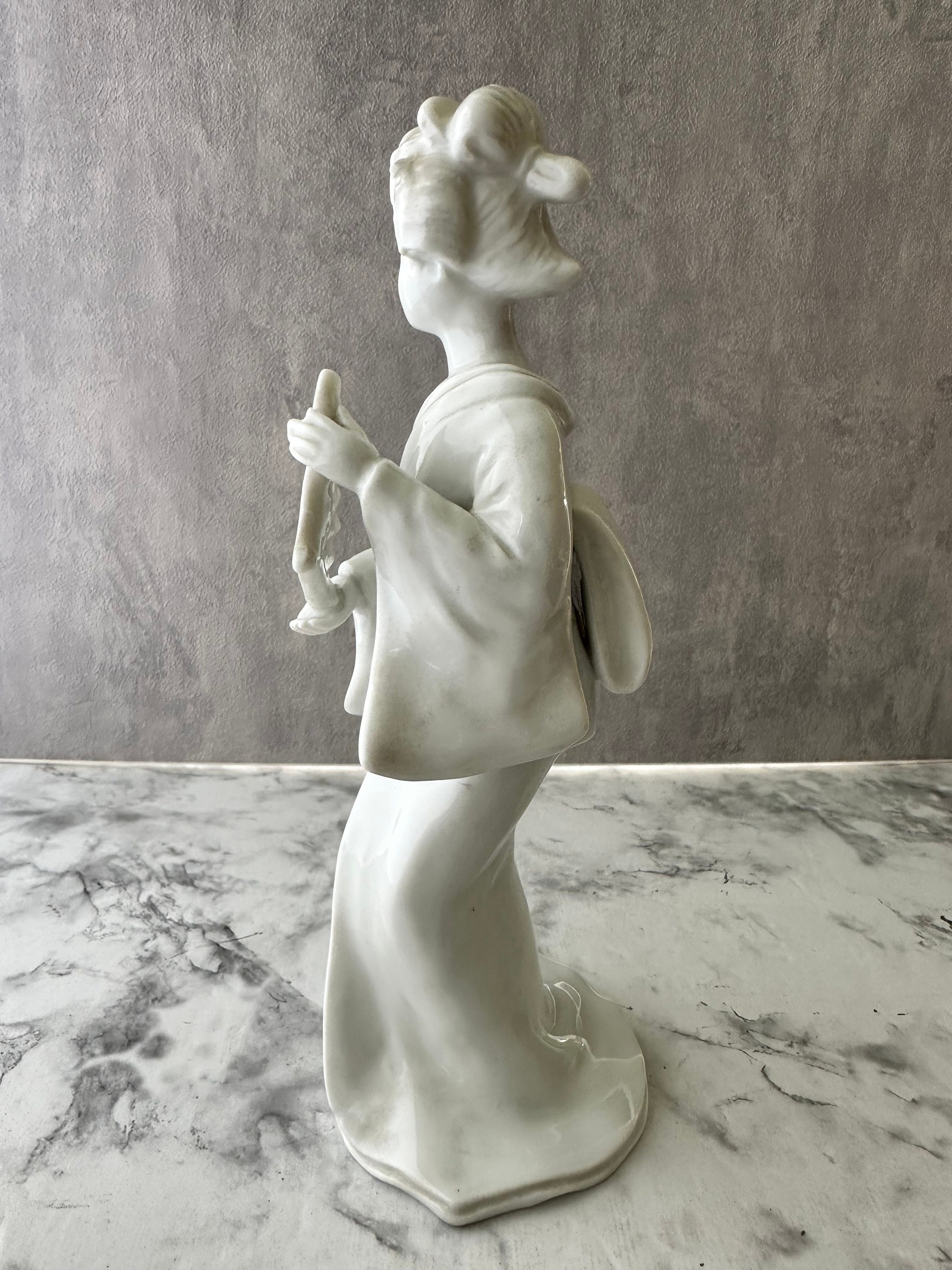 Vintage Fitz & Floyd Dancing Geisha Girl Porcelain - Etsy