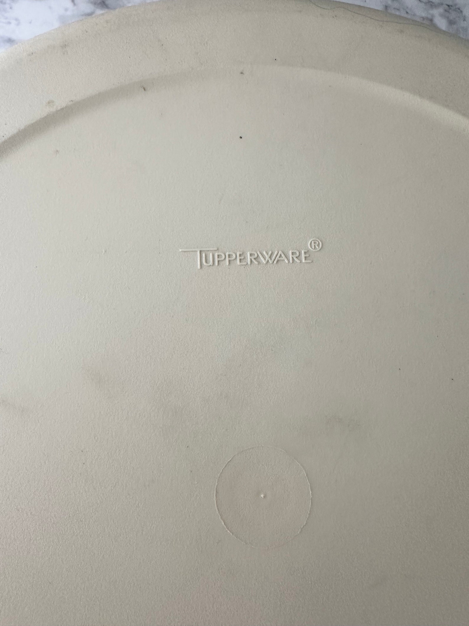 Tupperware Large Divided Serving Tray Veggies Chips and Dip Container ...