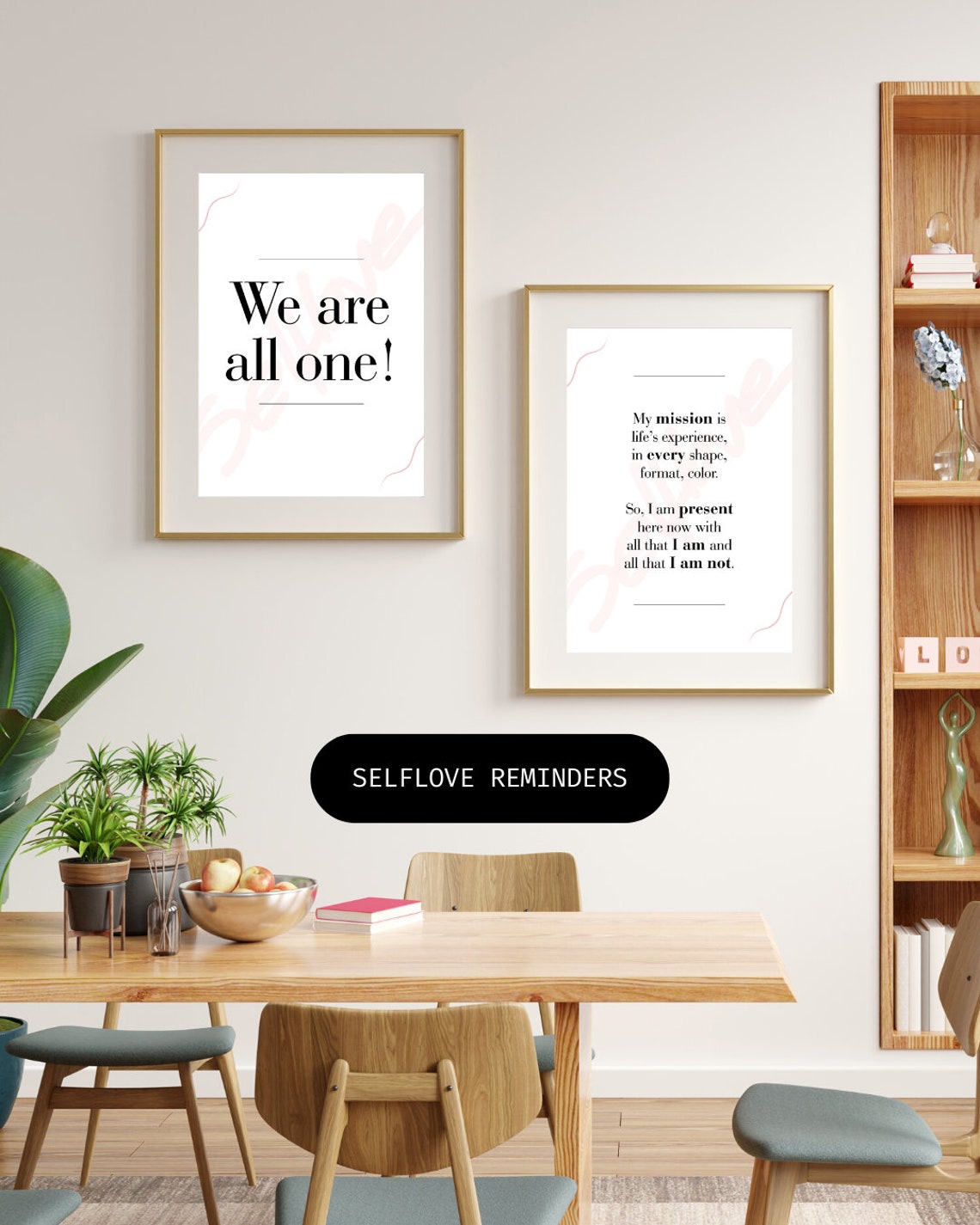 Divine Unity Printable, High Vibration Poster, Motivational Printable ...