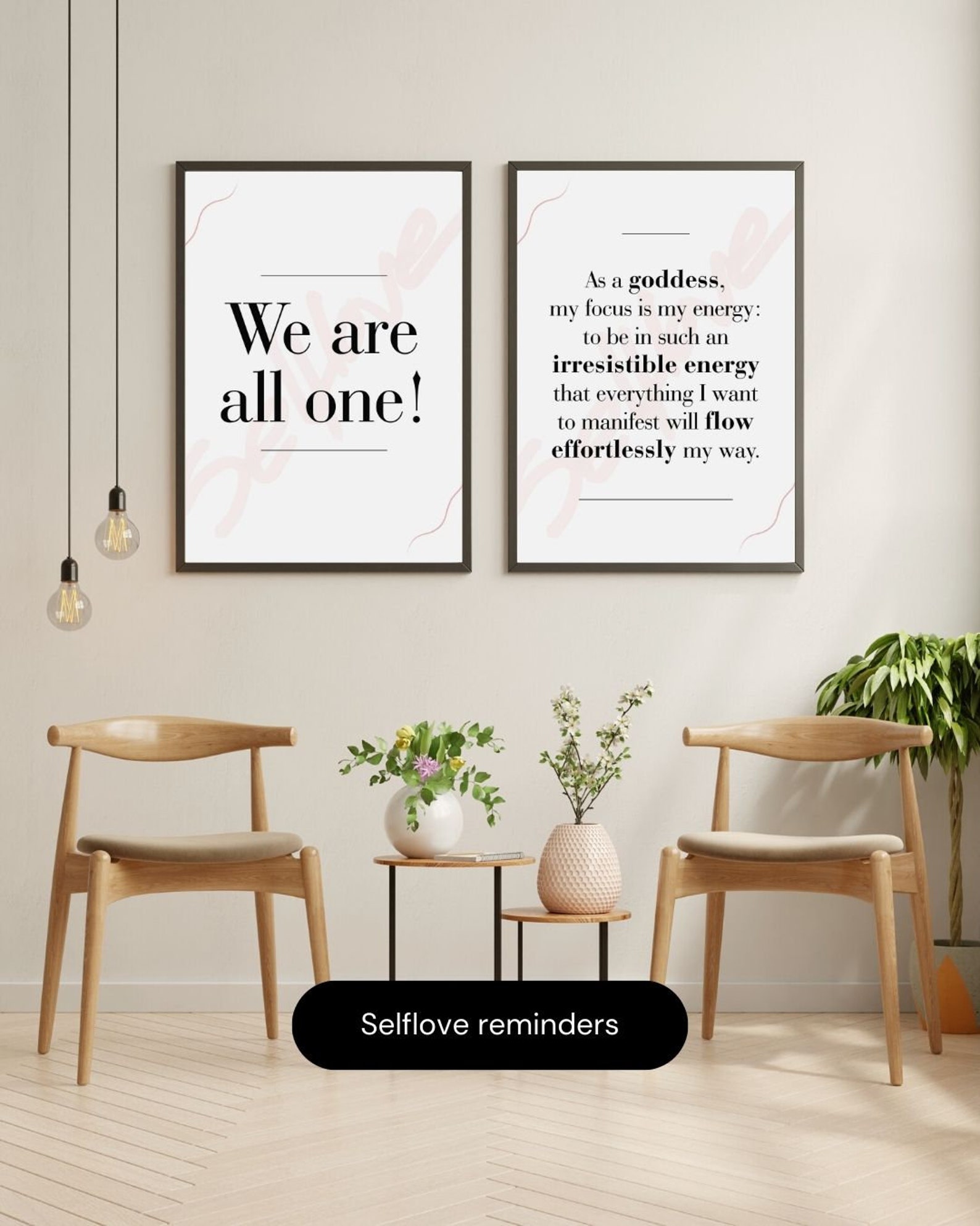 Wall Art Goddess of Love Printable, High Vibration Poster, Motivational ...