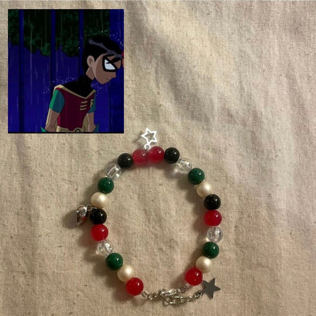 Starfire and Robin Matching Bracelets - Etsy