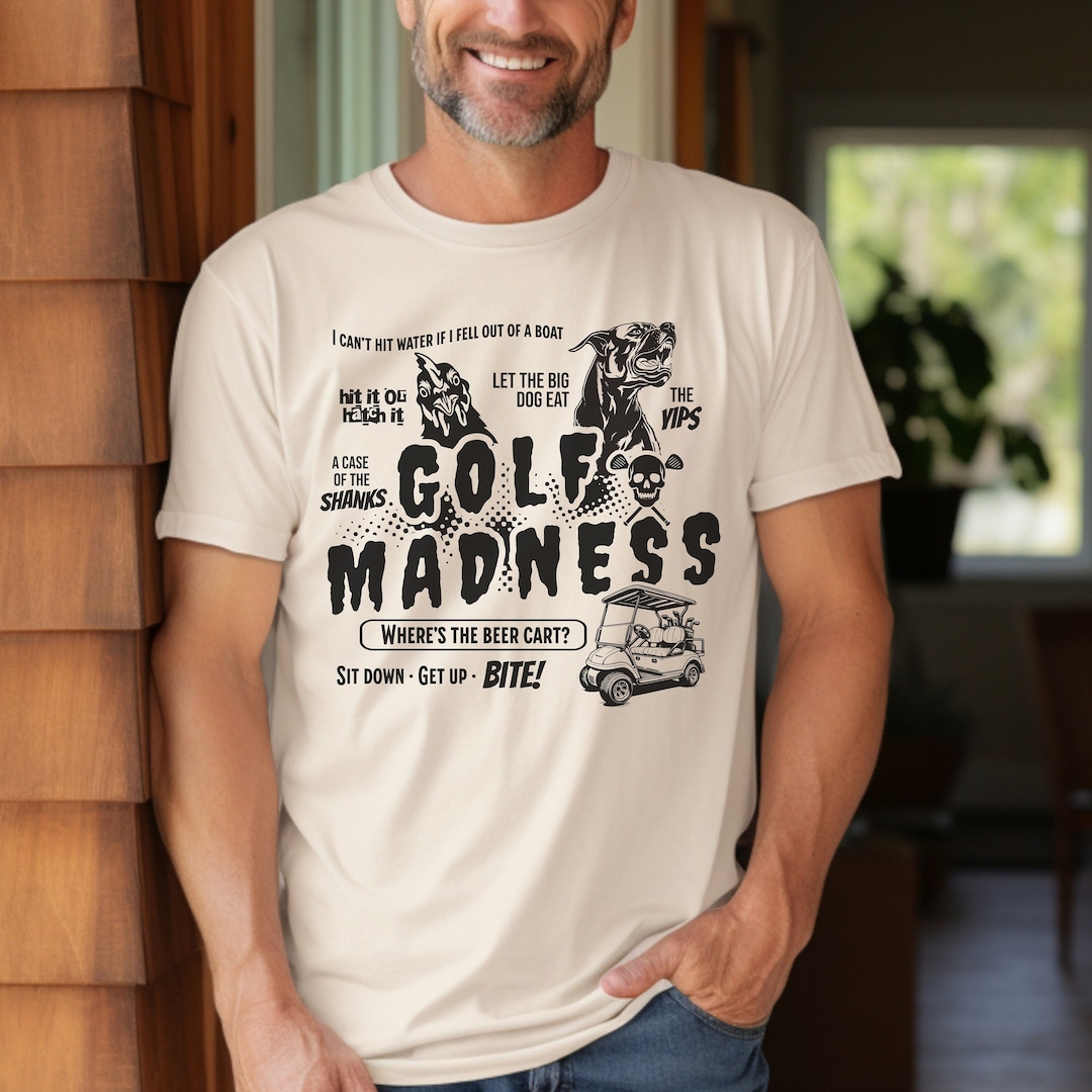 Funny Golf Shirts for Men, Graphic Tees Gift for Dad, Fathers Day Gift ...
