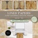 Vintage Lined Journal Paper: Stained Printable Pages (PDF) - Etsy