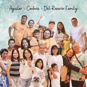 Custom Family Photo Merge - Digital File, Ready to Print - Etsy