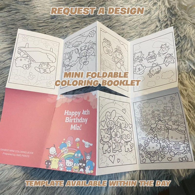 Souvenir Booklet Template - Etsy