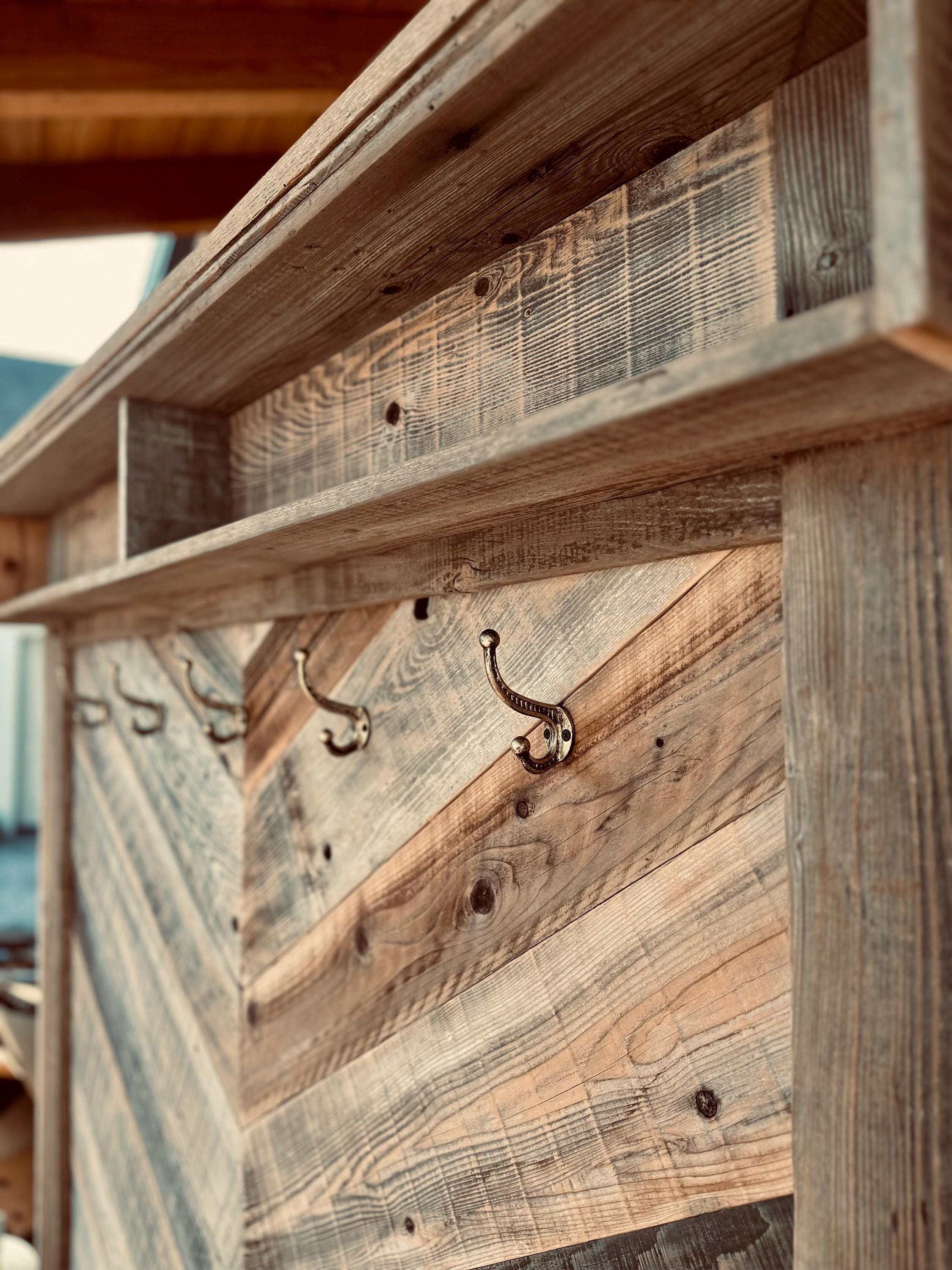 ENTRY BENCH With Coat Hooks and Bench Storage - Etsy