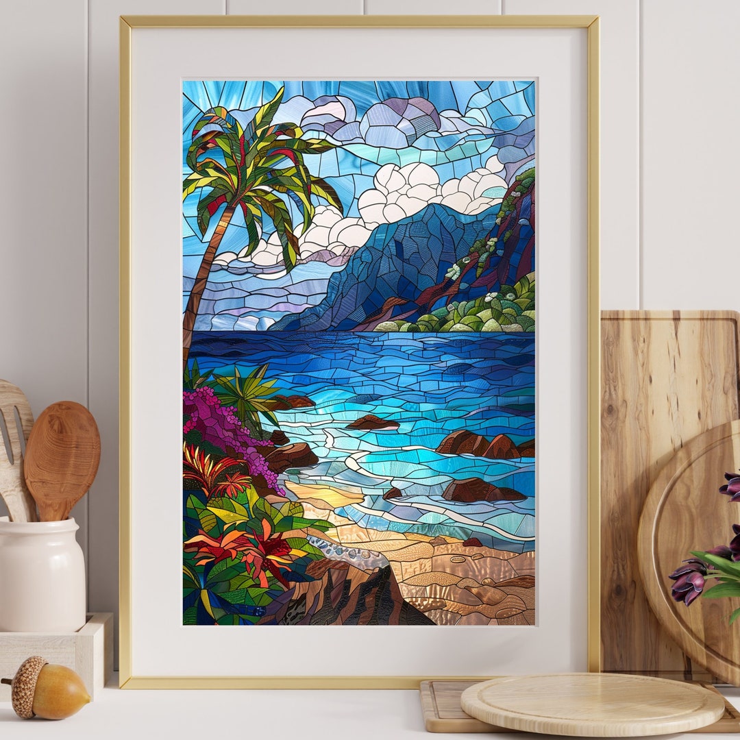 American Samoa National Park Poster 11x17 Inches Beautiful Stained ...