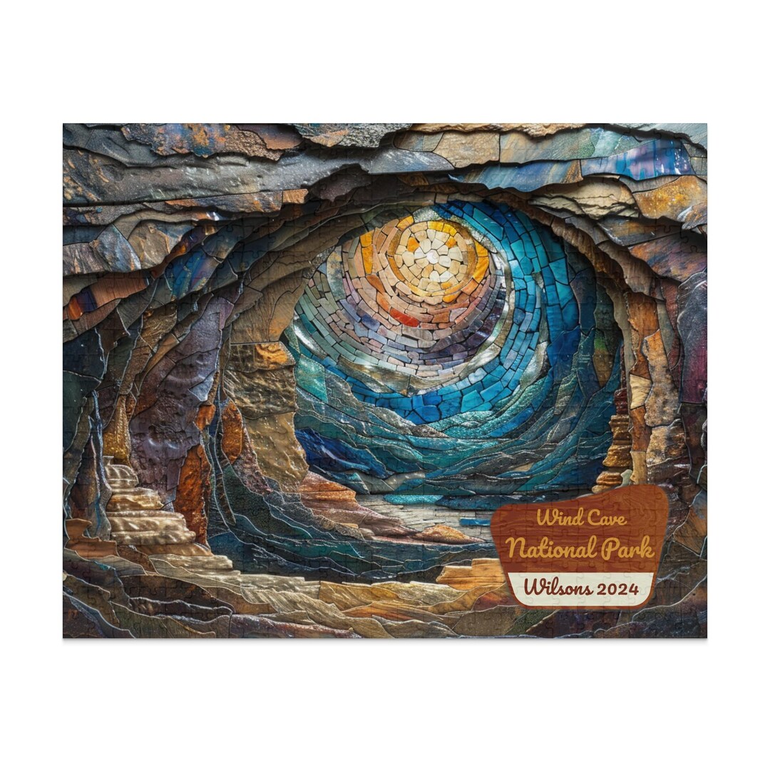 Wind Cave 1 National Park Jigsaw Puzzle Personalized Message, Beautiful ...