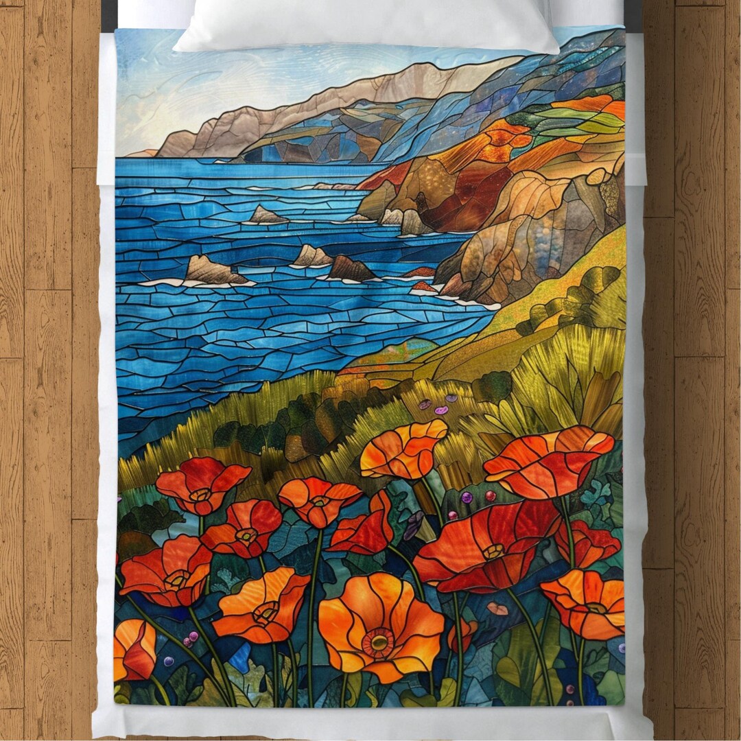 Blanket Channel Islands 1 National Park Artic Fleece Blanket (60" X 80 ...
