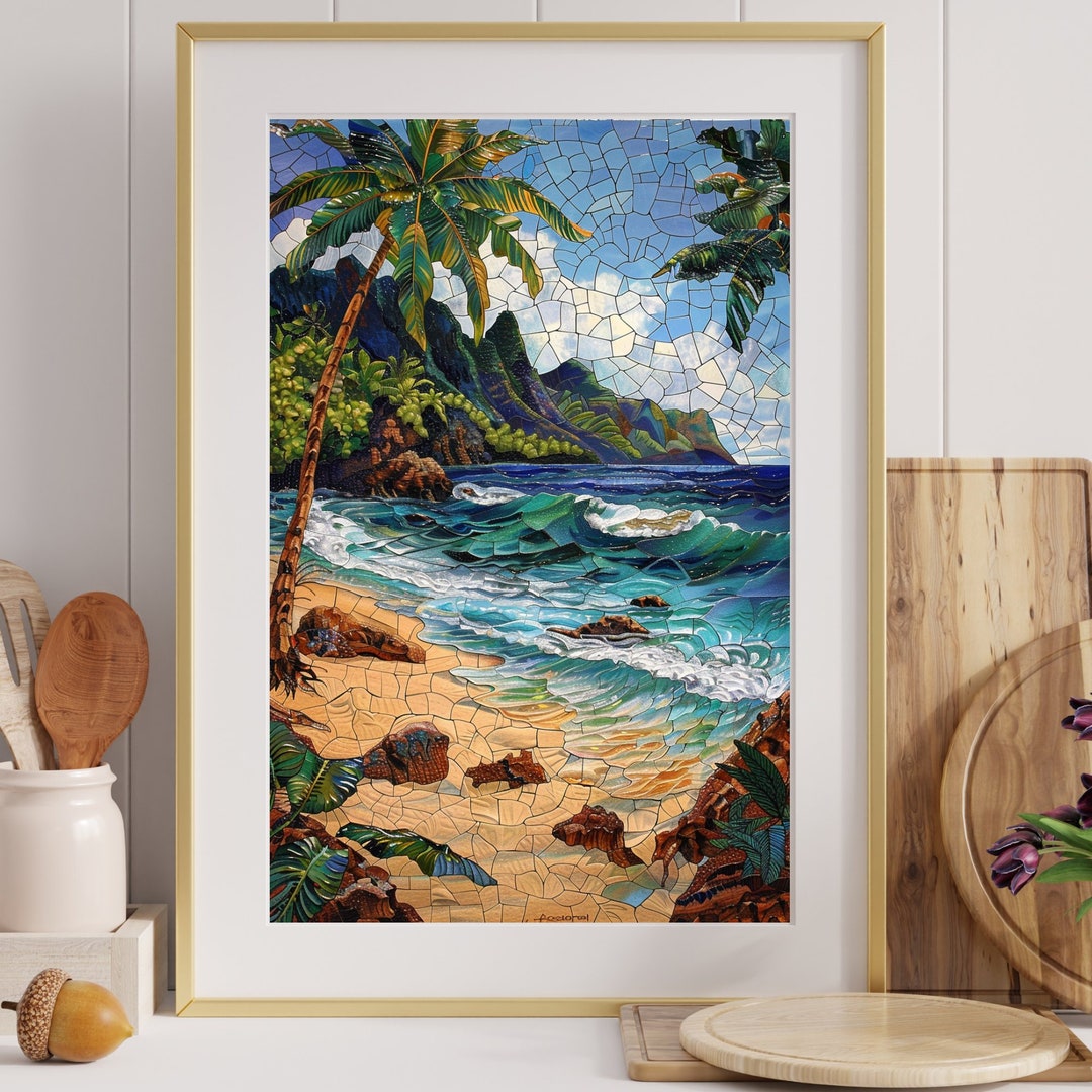 American Samoa National Park Poster 11x17 Inches Beautiful Stained ...