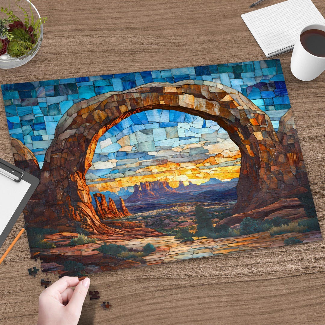 Arches National Park Puzzle, 1000 Pieces Gift for Nature Lover Artful ...