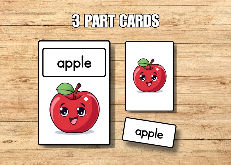 10 Fruits Cards FREE Drawing Pages Printable Flashcards Kids Flashcards ...