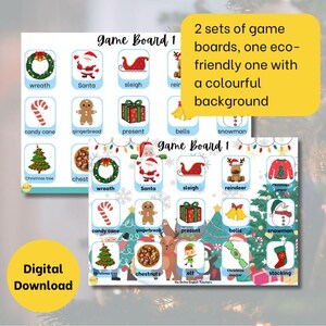 Christmas Guess Who | Children's Guess Who | Printable Board Game ...