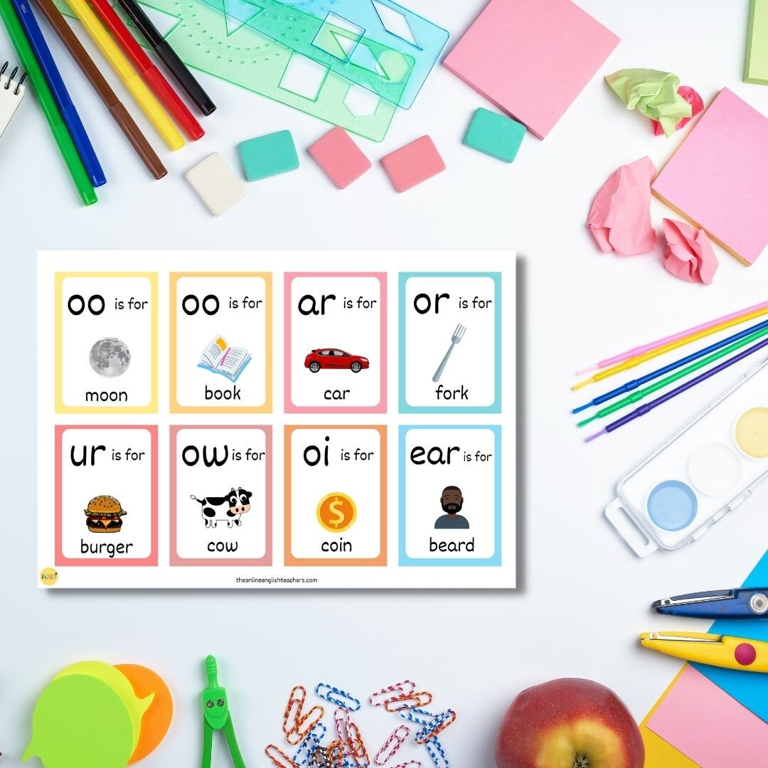 Phonics Phase 3 Flashcards | Phonics Flashcards | Kids Digital ...