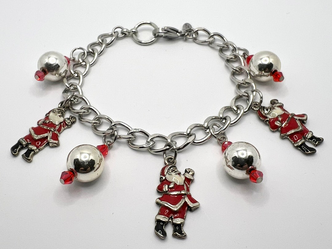 Santa Claus Chain Bracelet - Etsy