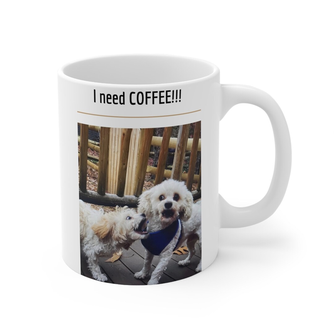 I NEED COFFEE Mug - Etsy