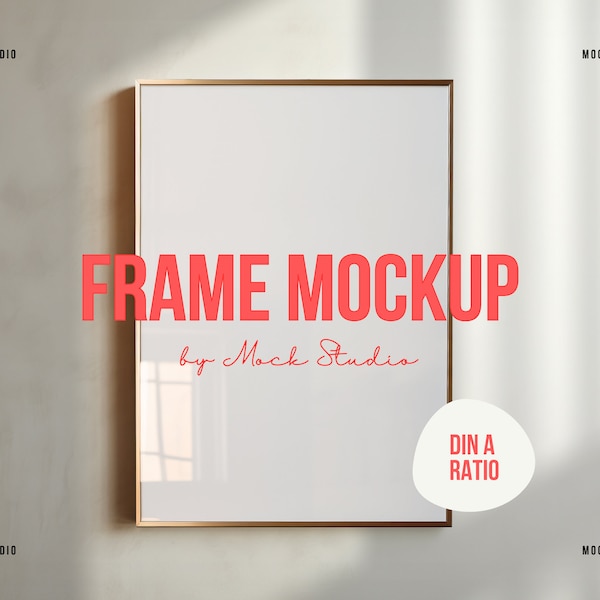 Thin Gold Frame - Etsy