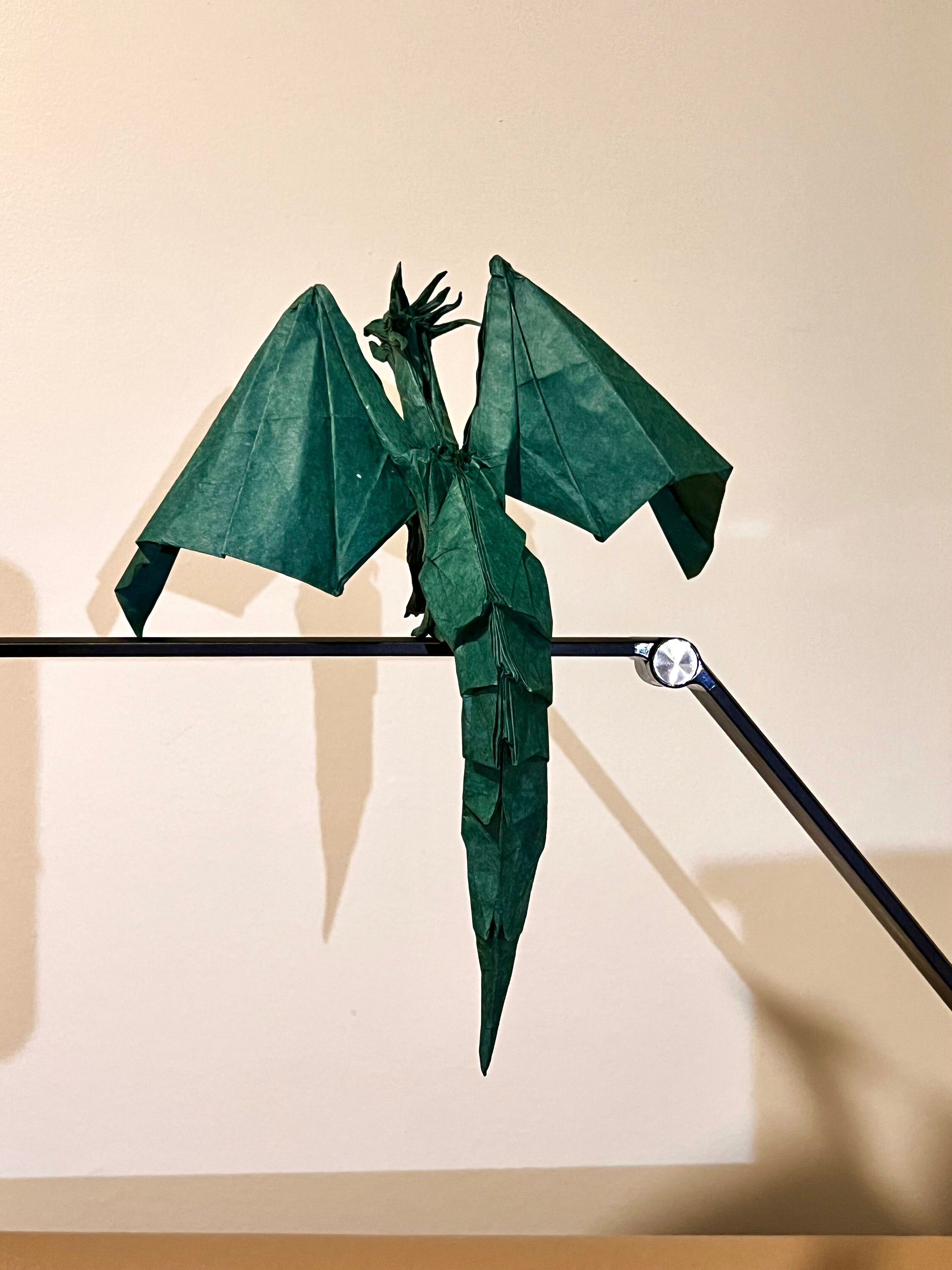 Origami Ancient Dragon | Handmade Paper Dragon Figurine | Satoshi ...
