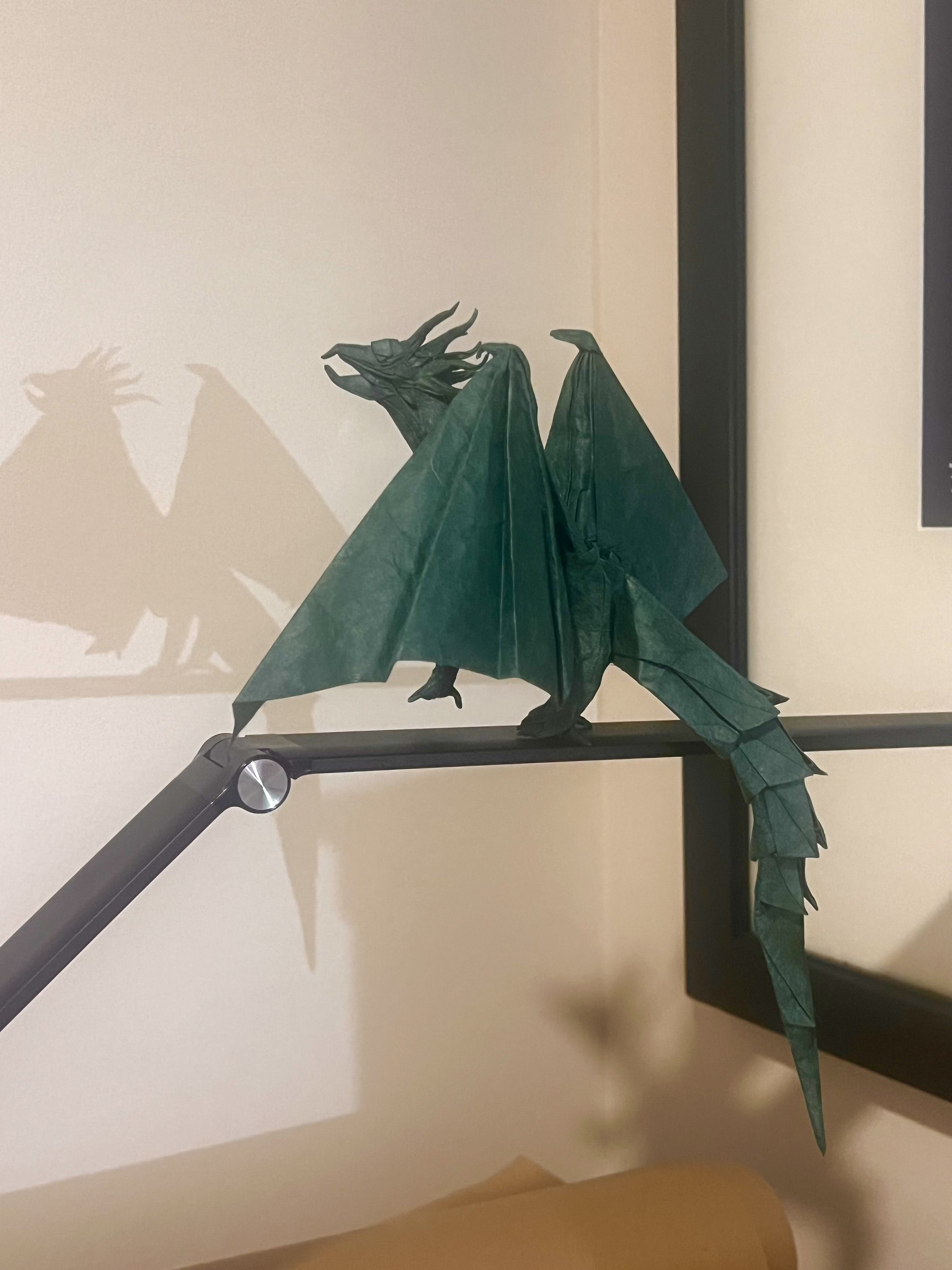 Origami Ancient Dragon | Handmade Paper Dragon Figurine | Satoshi ...