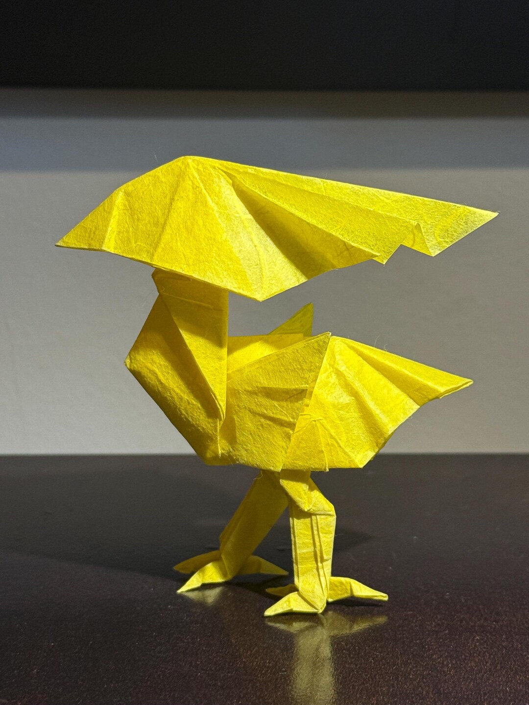 Handmade Origami Bird Figurine: Satoshi Kamiya Design, Mulberry Paper ...