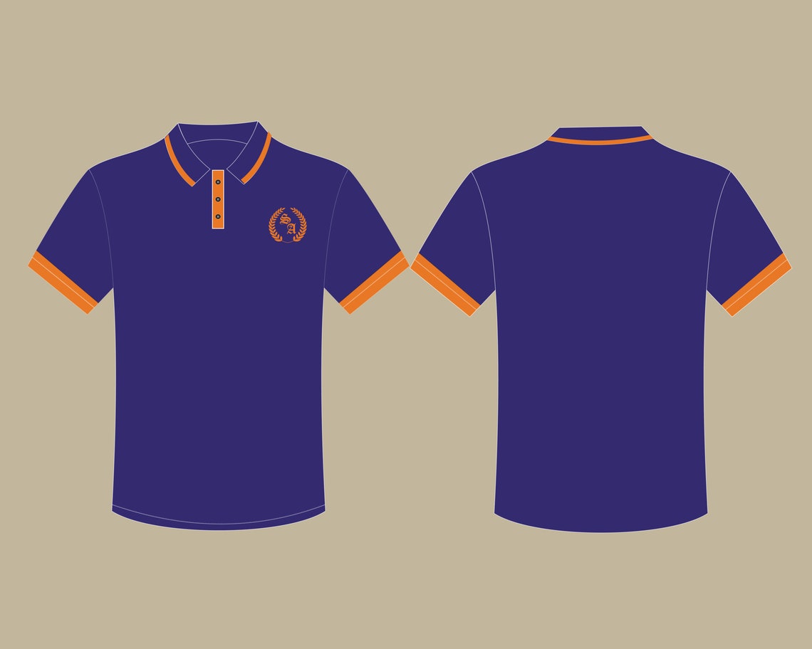 Polo Tech Pack Polo Shirt Fashion Flat Sketch Tshirt Tech Pack Flat ...