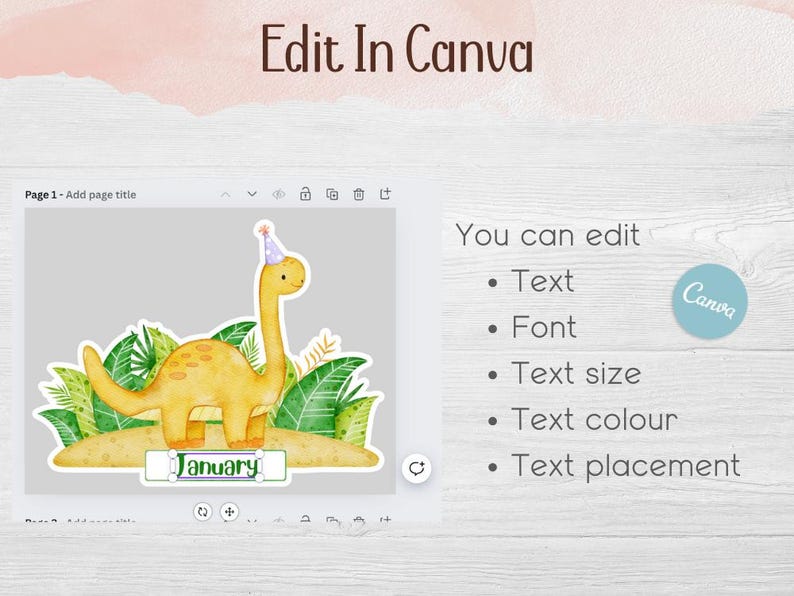 Dinosaur Classroom Birthday Display | Birthday Bunting - Etsy