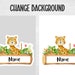 Editable Jungle Classroom Labels | Wild Animals - Etsy